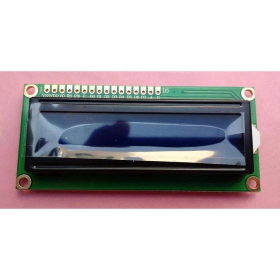 DISPLAY LCD 16x2 AZUL - MingWu - Outros Celulares - Magazine Luiza