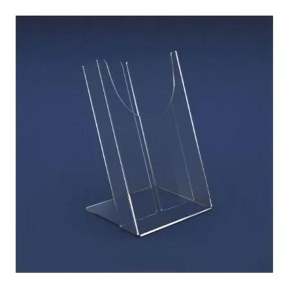 Display Porta Panfleto Flyer Folder A6 (10x15) Acrílico - AGV Criações ...