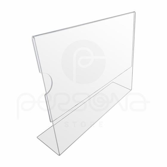Display Ps Cristal Folha A4 Em L - Horizontal - Persona Acrilicos ...