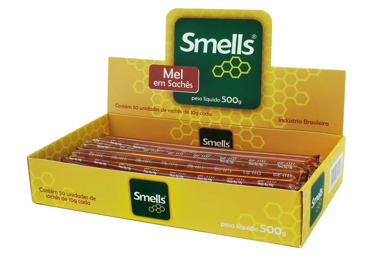 Display Saches de Mel - Smells - 500g - Composto de Mel - Magazine Luiza