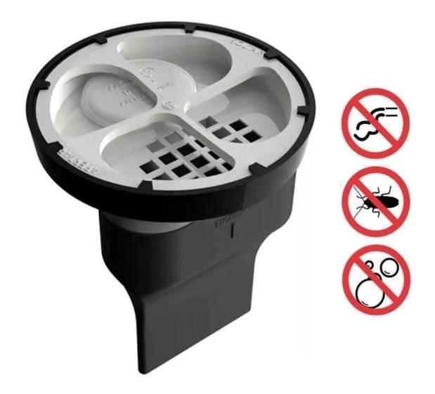 Dispositivo Antiespuma, Inseto e Mau Cheiro 100mm Tigre - Caixa de ...