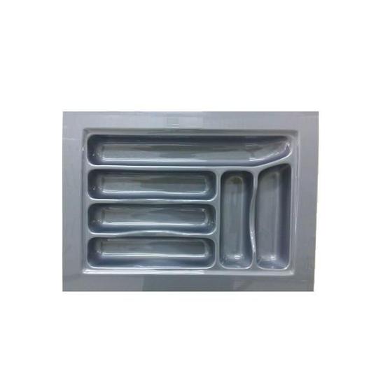 Divisor De Talher Dt05 Ajustável 36 cm x 49,7 cm Cinza - Moldplast - Porta Talheres - Magazine Luiza