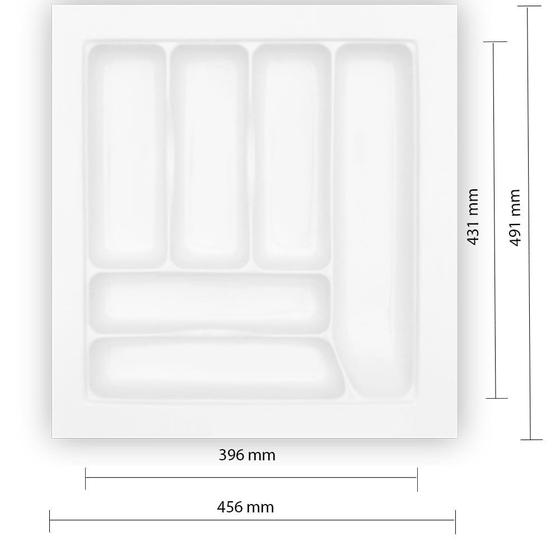 Divisor de Talheres OG-07 491x456 mm Moldplast - Porta Talheres - Magazine Luiza