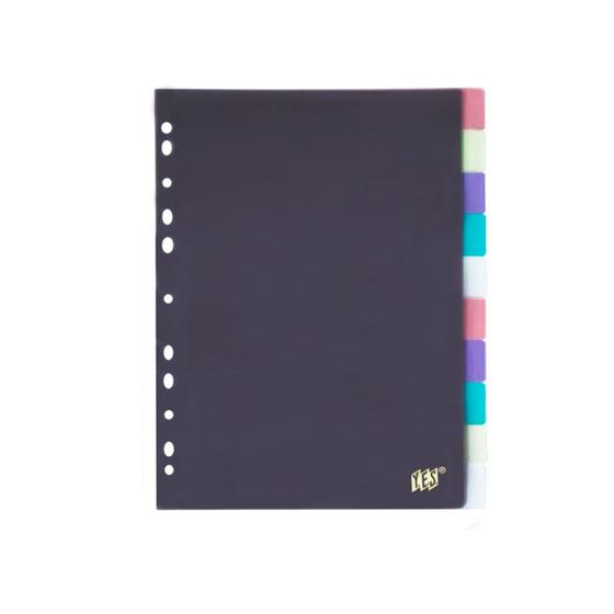 Divisória de fichário c/10 Divisões Transparentes - YES - Divisória ...