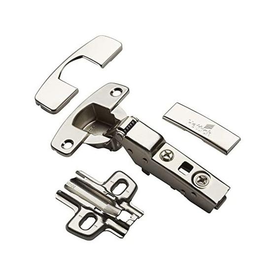 Dobradiça Hettich Sensys 8645I 110 Graus Alta (Curva) + Calco D 1,5 ...