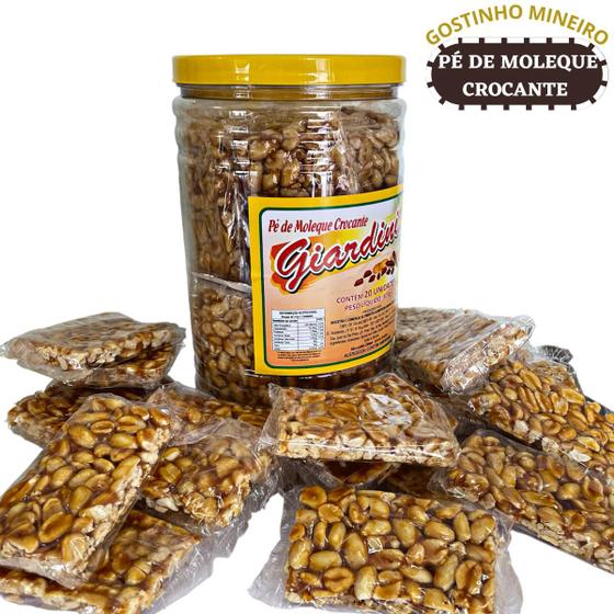Doce Amendoim Crocante Mineirinho Pote C/20 Unidades - Doces Magnos ...