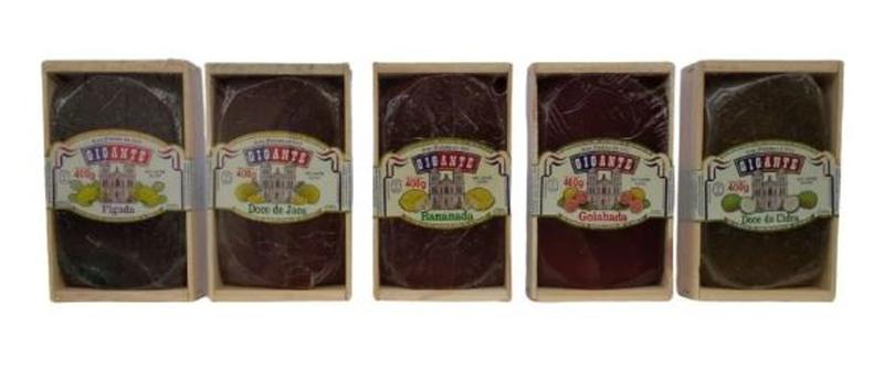 Doce artesanal de cidra em barra 450 gramas na caixinha - Gigante ...