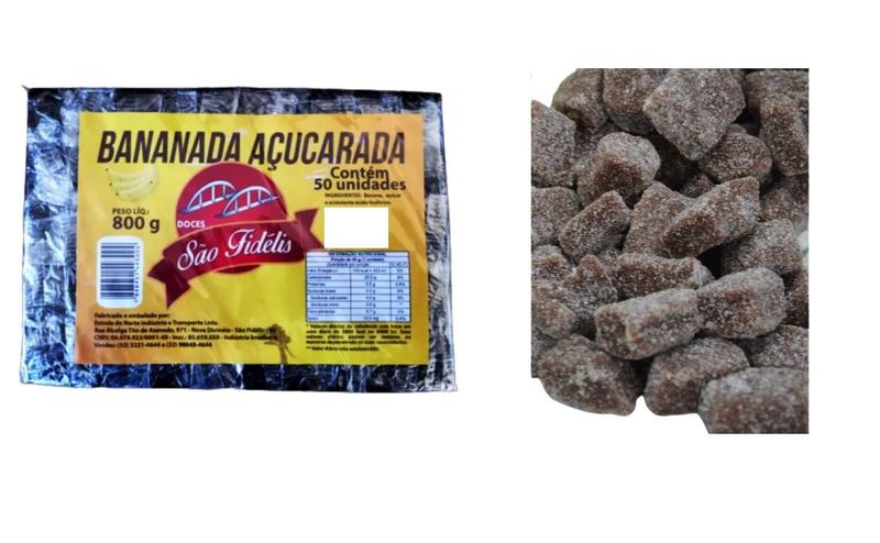 Doce Bananada açucarada Mariola De Banana-200un - Docile - Doce de ...