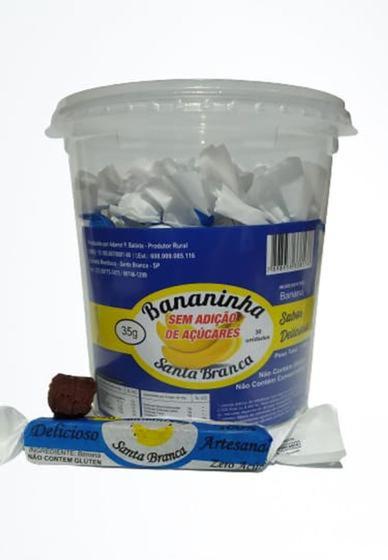 Doce bananinha santa branca - Sil chocolates - Doce de Banana ...