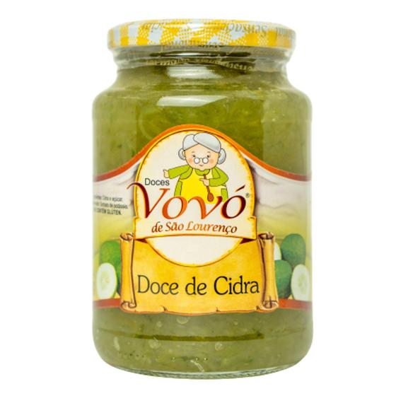 Doce de Cidra VOVÓ DE SÃO LOURENÇO 630g - Doces e Sobremesas - Magazine ...
