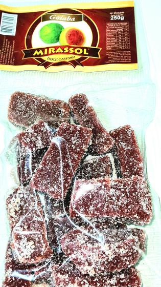 Doce de Goiaba Cristalizado Cx com 30 Unidades de 250g - MIRASSOL ...