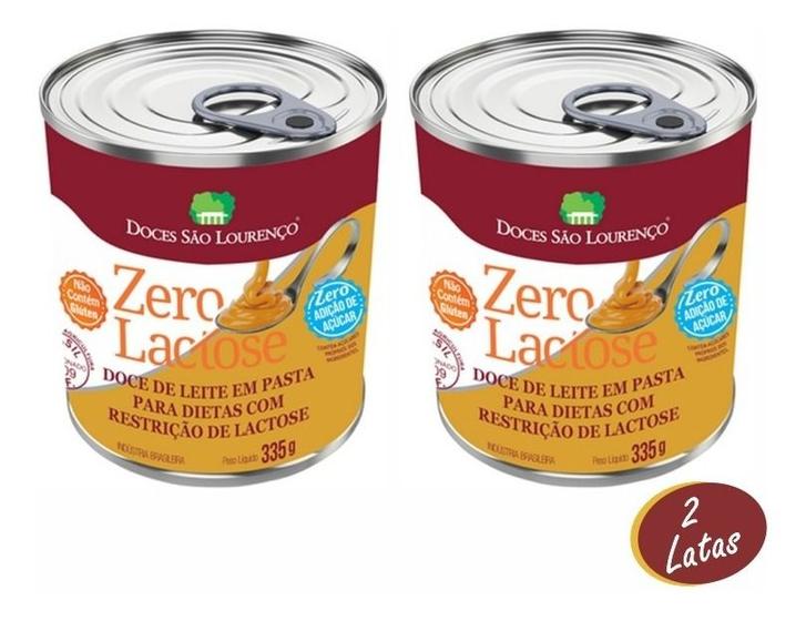 Doce De Leite Diet Zero Açucar Zero Lactose E Sem Glúten 2un - Doces ...