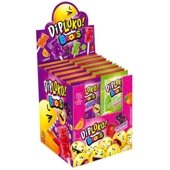 Doce DIP Loko WILD Berries - Danilla Foods - Pirulito - Magazine Luiza