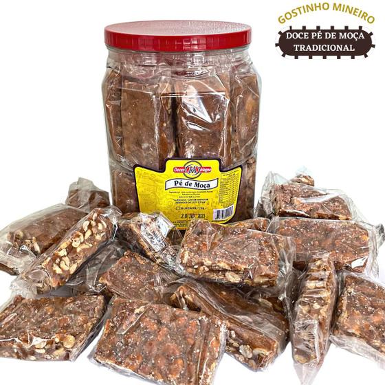 Doce Pé de Moça Tradicional Saboroso Pote 20 Unidades - Doces Magnos ...