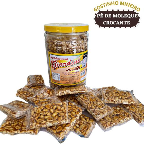 Doce Pé de Moleque Crocante Delicioso Pote C/20 Unidades - Doces Magnos ...