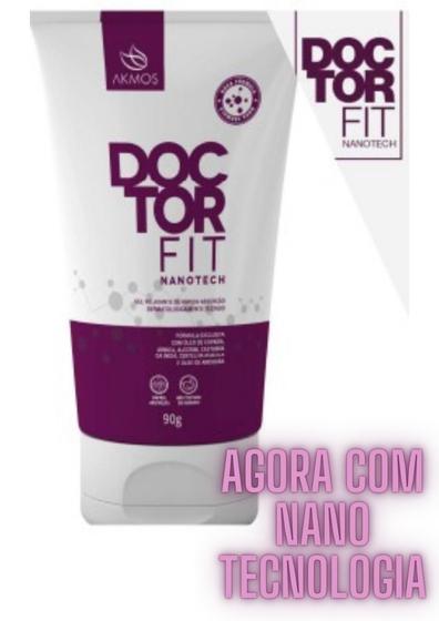 Doctor Fit Nova Versão Nano Gel De Massagem Revigora A Musculatura 90