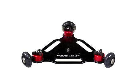 Dolly Skate Triplo SK-3B com Escalas para Câmeras DSLR e Filmadoras ...