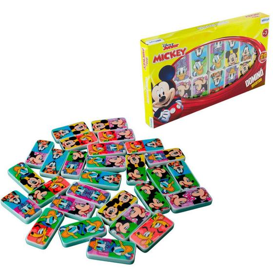 Domino Mickey e Sua Turma - Etitoys - Jogos Educativos - Magazine Luiza