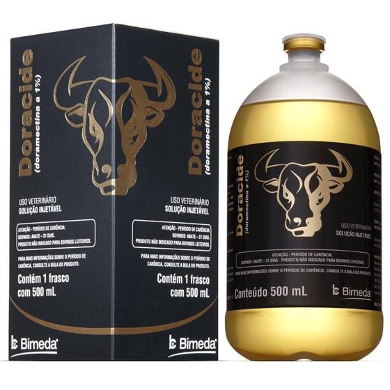 Doracide Bimeda Endectocida Injetável 500ml - Vermífugo - Magazine Luiza
