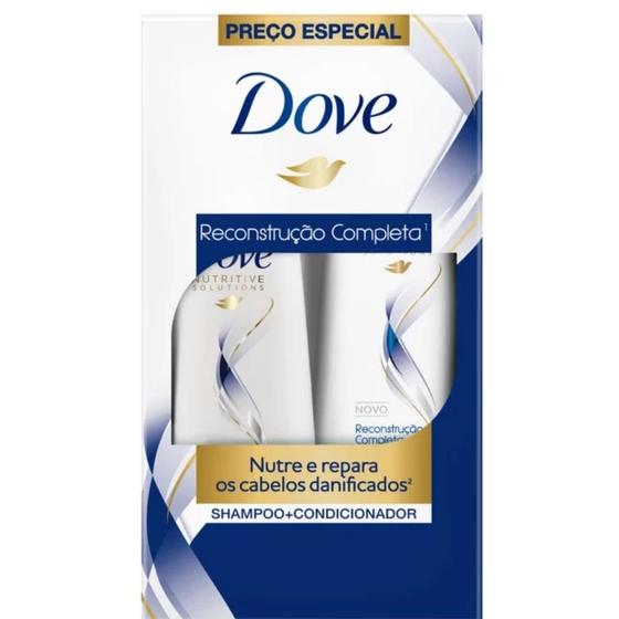 Dove Kit Reconstrução Completa Shamp 400ml + Cond 200ml - Kit Shampoo e ...