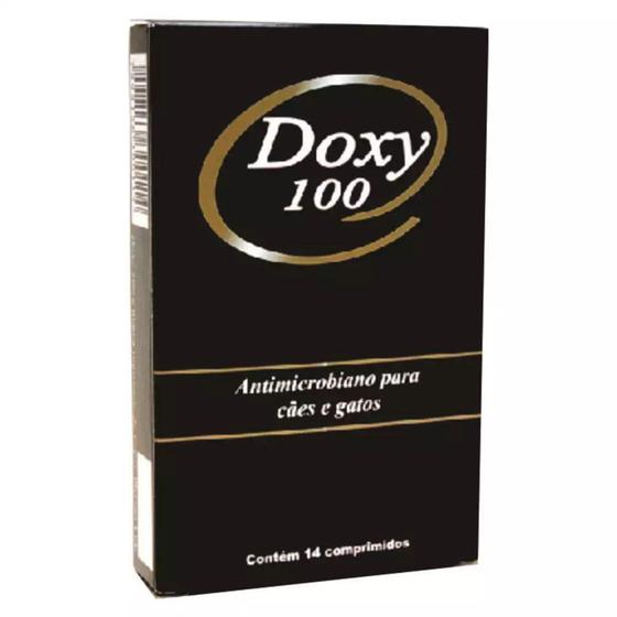 Doxy 100mg 14 comprimidos - Cepav - Antibiótico - Magazine Luiza