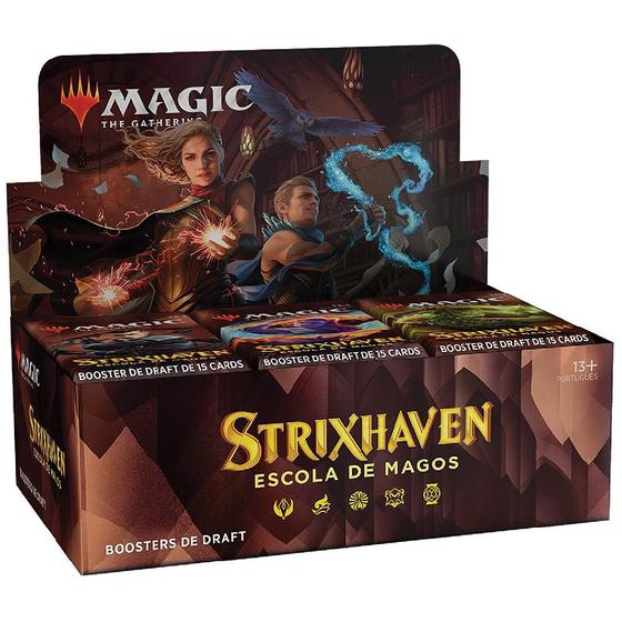 Draft Booster Box Magic - Strixhaven Escola De Magos PT - Wizards of ...