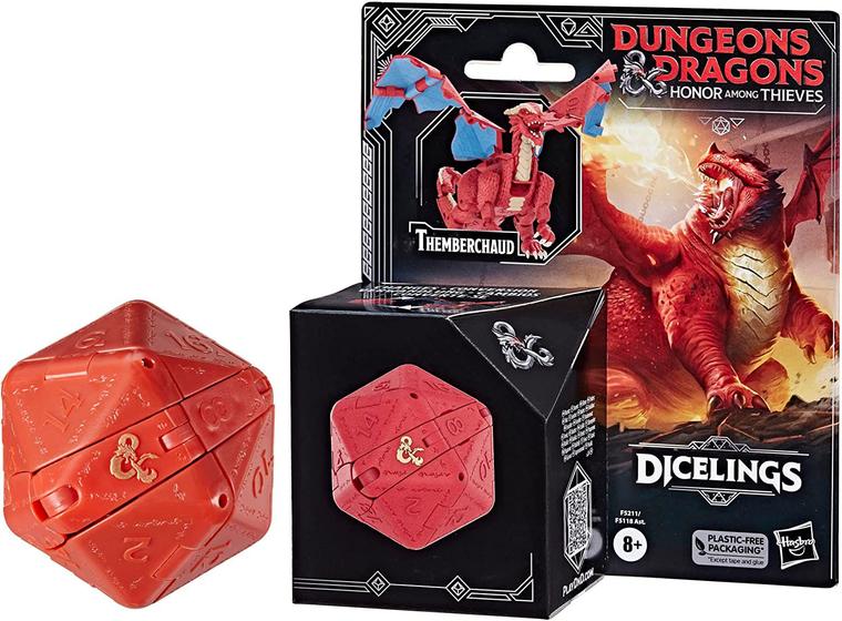 Dragão Vermelho Themberchaud Dicelings Dungeons & Dragons - Hasbro ...