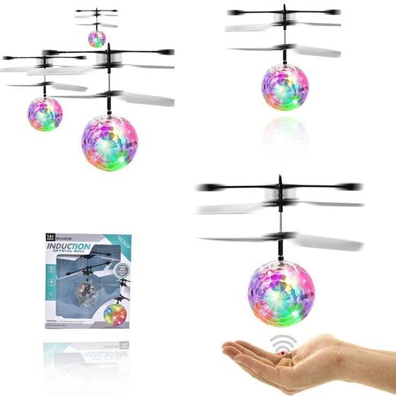 Drone Bola Voadora RGB Brinquedo Luz Led Sensor Infravermelho - Toy - Drone - Magazine Luiza