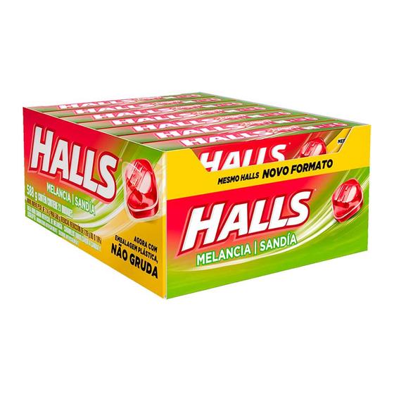 Drops Melancia Novo Formato Halls 588Gr c/21 unid. - Adams - Mondelez ...