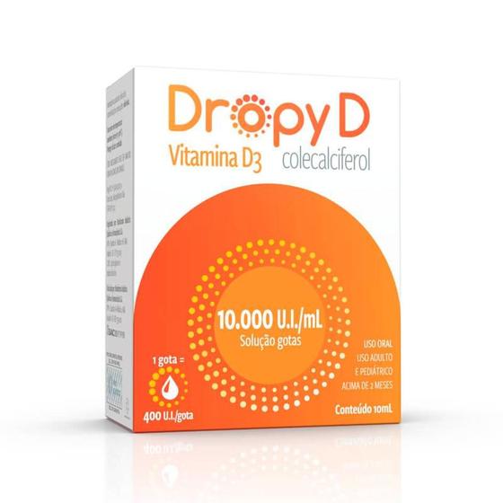 Dropy D 10.000UI/ml Solução Gotas 10ml - Neo Quimica - Vitaminas A-Z ...