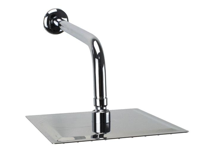 Ducha Chuveiro Inox 304 20 Cm com Braço 35 cm de Parede - AMG Metais ...