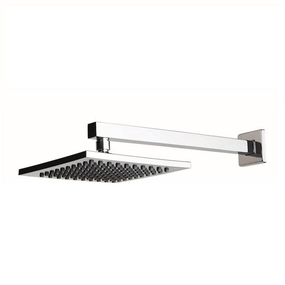 Ducha Chuveiro Quadrado Aquecedor Gás E Solar Flatt Cromado - KELLY ...