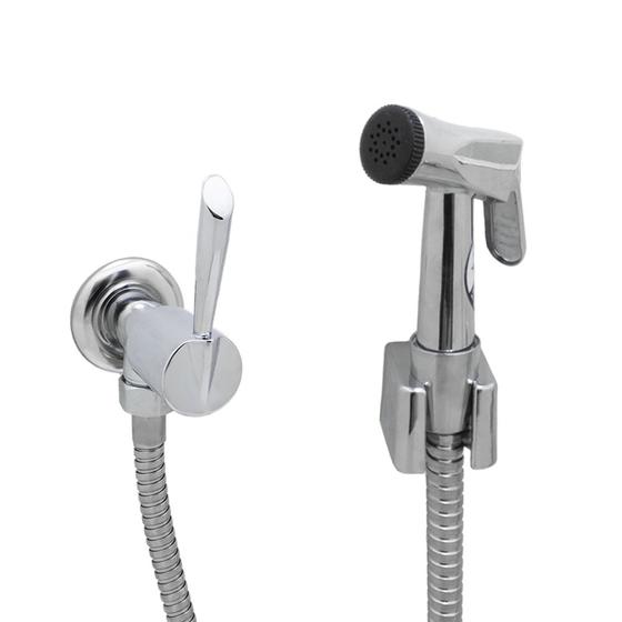 Ducha Higiênica Chuveirinho Gatilho Metal Luxo 1/4 Volta - BOGNAR ...