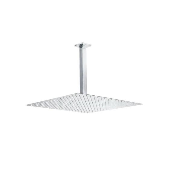 Ducha Inox Quadrada 30cm Slim 30x30 Com Braço Teto Luxo - DeckCasa ...