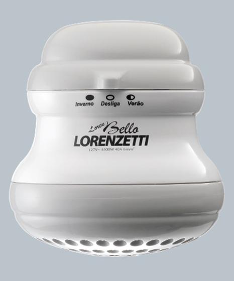 Ducha Lorenzetti Loren Bello Cinza C/cano 220VX5500W - No Magalu ...