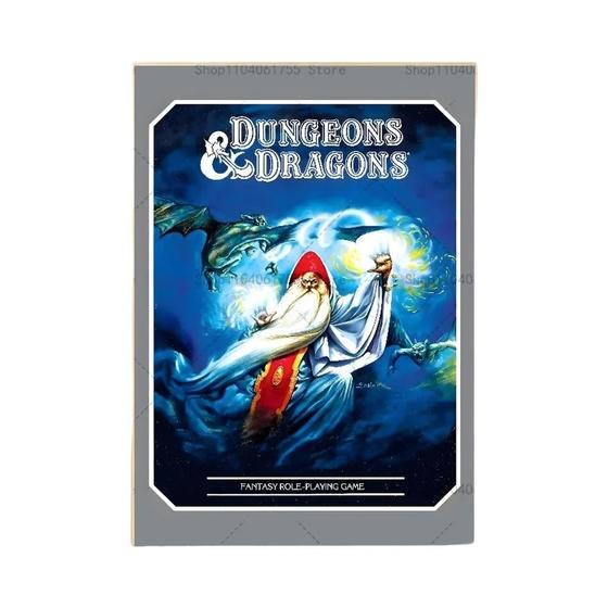 Dungeons And Dragons Role Playing Game Poster Autoadesivo À Prova D ...