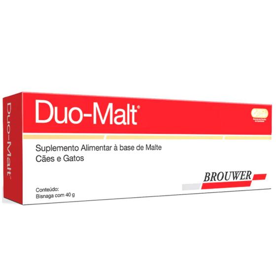 Duo-Malt Suplemento Alimentar para Cães e Gatos 40g - Brouwer ...