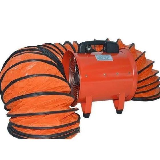 Duto flexível pvc para exaustor axial 300mm 10 metros - FURIO - Coifa ...