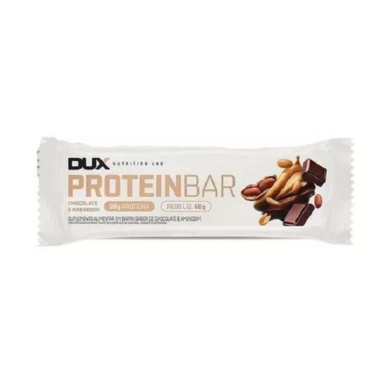 Dux Protein Bar 60g Chocolate Amendoim Dux Human Health - Whey Protein ...