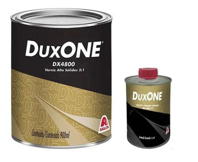 Duxone Dx4800 Verniz Pu Bi-comp. 900ml + Cat. Dx149 450ml - Verniz ...