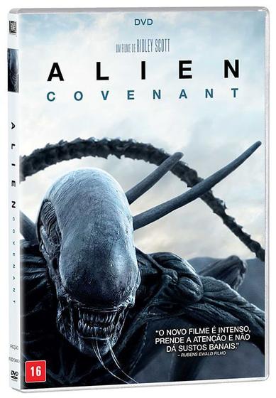 DVD - Alien Covenant - Warner Bros - Filmes - Magazine Luiza