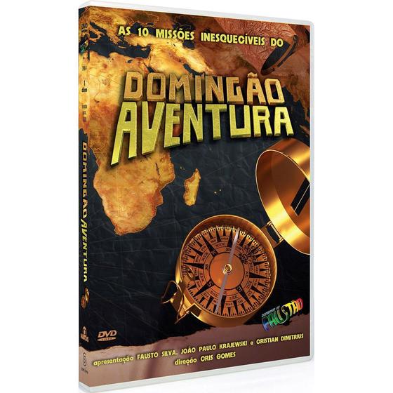 DVD As 10 Missões Inesquecíveis do Domingão Aventura - SOM LIVRE ...