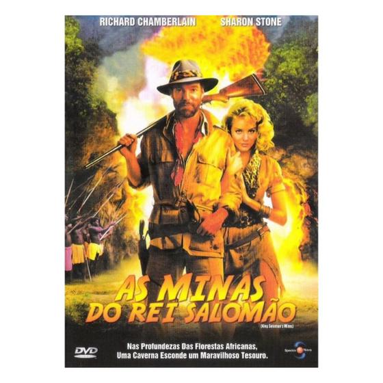 Dvd As Minas Do Rei Salomão (1985) Sharon Stone - Spectra Nova - Livros ...