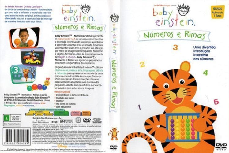 Dvd Baby Einstein - Números E Rimas - Disney - Livros de Ciências ...