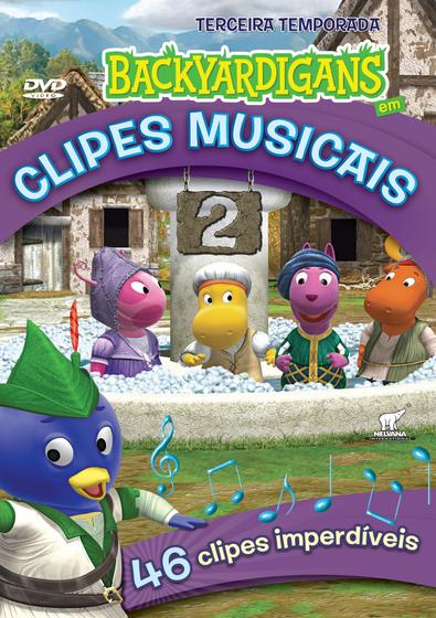 DVD Backyardigans Clipes Musicais Vol.01 46 Clipes - Acting - Livros de ...