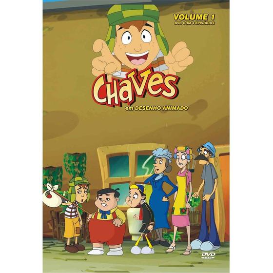 DVD Chaves Em Desenho Animado Volume 1 - Televisa - Livros de ...