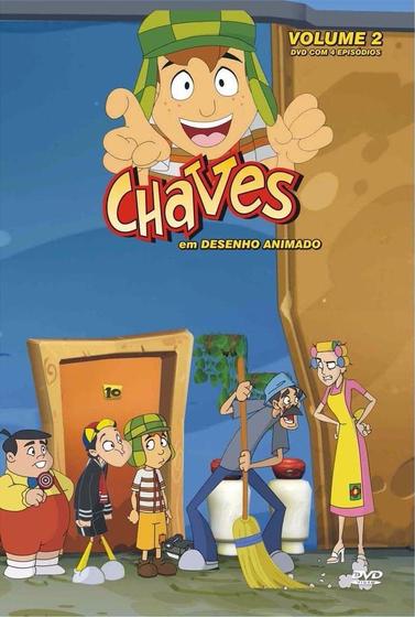 DVD Chaves - Em Desenho Animado Volume 2 - DIAMOND - Livros de ...