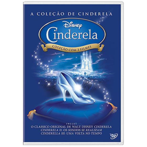 DVD - Cinderela - Coleção Completa - 3 Filmes - disney - Filmes ...