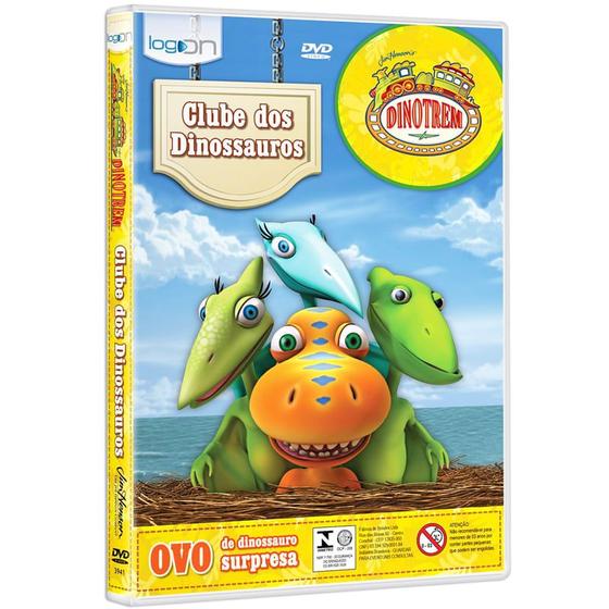 DVD - Dinotrem - Clube dos Dinossauros + Ovo Surpresa - Log-On - Livros ...