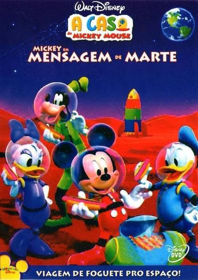 DVD Disney - A Casa do Mickey Mouse A Mensagem de Marte - Livros de ...